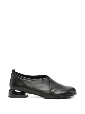 SERGIO MORETTI FIRENZE Crossover Loafers - Black