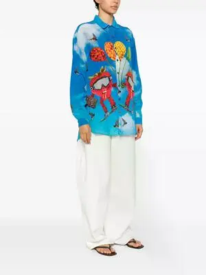 The Artistylist Graphic Print Long-sleeve Shirt