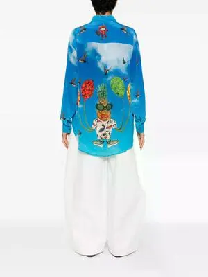 The Artistylist Graphic Print Long-sleeve Shirt