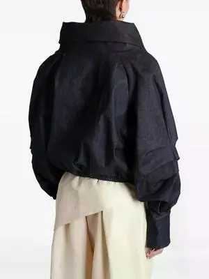 BATAKOVIC Funnel Neck Denim Jacket