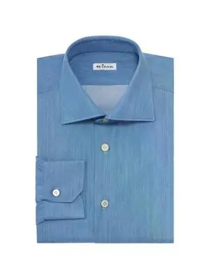 Kiton Cotton Shirt - Blue