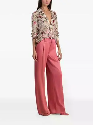 Alice + Olivia Eloise Floral Embroidery Shirt