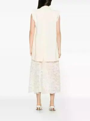 Sportmax Oversized Gilet - Neutrals