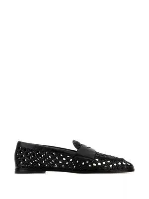 STUART WEITZMAN Spencer Leather Loafers