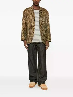 Visvim Bowen Leopard-print Blazer