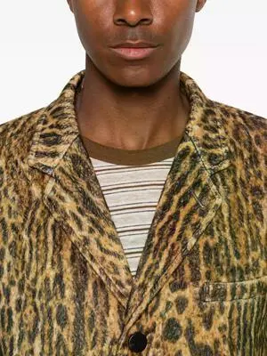 Visvim Bowen Leopard-print Blazer