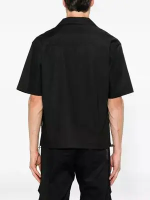 YES LONDON Camp-collar Short-sleeve Shirt