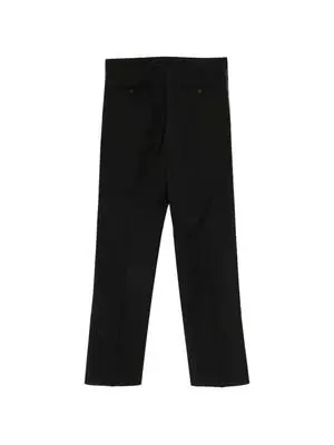 LES HOMMES Satin-stripe Tailored Trousers
