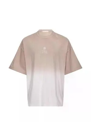 MASTERMIND WORLD Mw Faded Skull-motif T-shirt