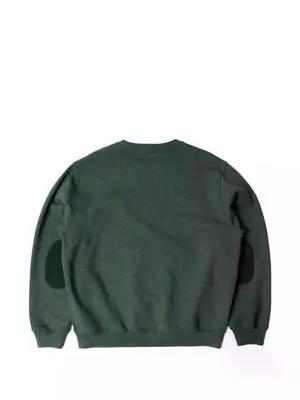 PARRA Graphic-print Elbow-patch Sweatshirt