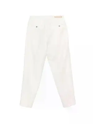 BRIGLIA 1949 Pleated Elasticated-waistband Trousers - Neutrals