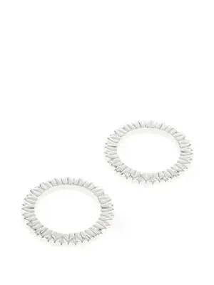 Christofle Malmaison Napkin Rings Set Of Two - Silver