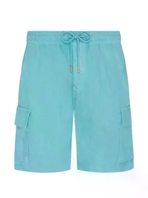 Vilebrequin Linen Cargo Pants - Blue