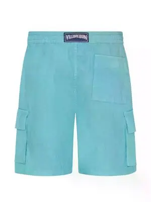 Vilebrequin Linen Cargo Pants - Blue