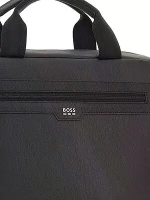 BOSS Pebbled-effect Briefcase