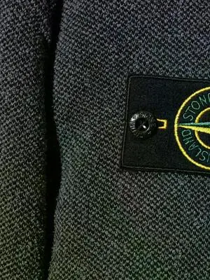 Stone Island Cotton Bouclé Jacquard Piqué Jumper