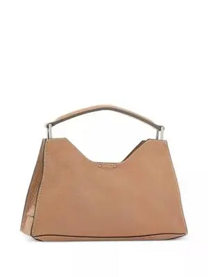 GIANNI CHIARINI Aurora Leather Shoulder Bag - Brown