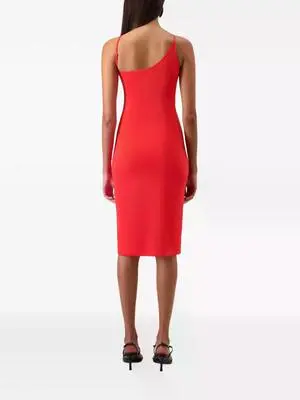 Coperni C-logo One-shoulder Dress
