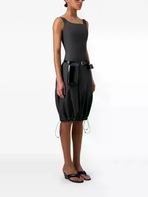 Coperni Tailored Balloon Hem Dress