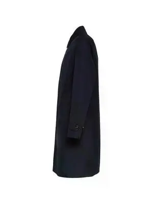SEALUP Monforte Single-breasted Coat - Blue