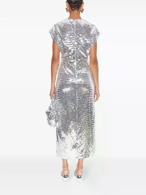 SIMONMILLER Argan Sequin Embellished Midi Dress