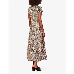 RO&ZO Print Woven Maxi Dress