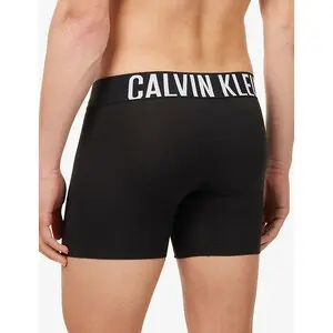 Calvin Klein Intense Power Pack Of Three Stretch-cotton Boxer Briefs
