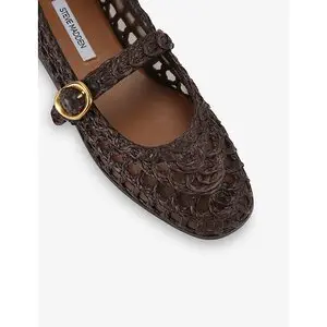 Steve Madden Melody Raffia Ballet Flats
