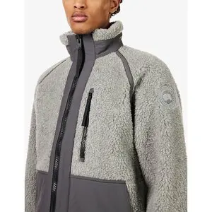 Canada Goose Westport Zip-up Wool-blend Fleece Jacket - Stratus Grey