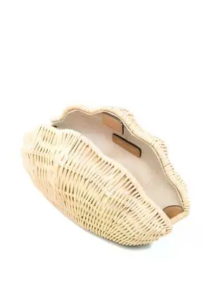 Michael Kors Shelly Woven Clutch Bag