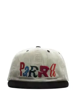 PARRA Logo Embroidered Cap - Neutrals