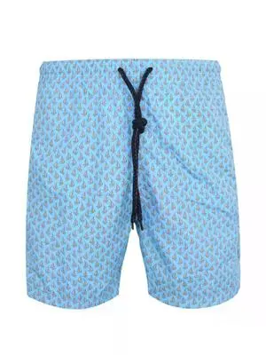 DRUMOHR Printed Shorts - Blue