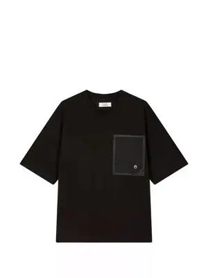 STUDIO TOMBOY Patch-pocket T-shirt - Black