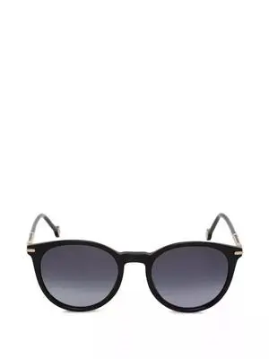 Carolina Herrera Round-frame Sunglasses - Black