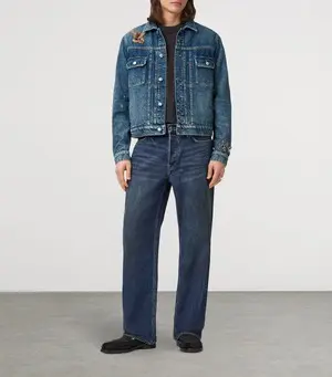 ALLSAINTS Exile Patch Denim Jacket