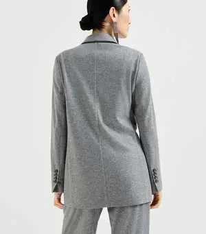 Brunello Cucinelli Cashmere Jersey Blazer