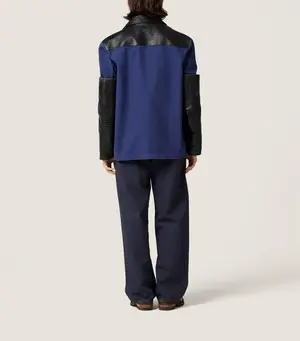 Miu Miu Cotton Gabardine Straight Trousers