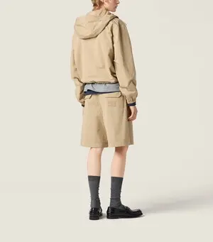 Miu Miu Cotton Bermuda Shorts