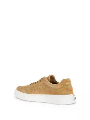 BARRACUDA Phoenix Perforated Suede Sneakers - Neutrals