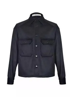 META CAMPANIA COLLECTIVE Cashmere Shirt - Blue