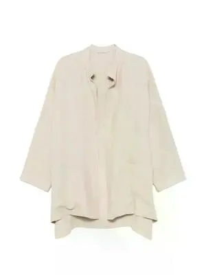 Alberta Ferretti Mandarin Collar Cardigan