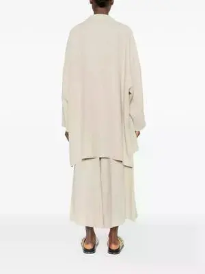Alberta Ferretti Mandarin Collar Cardigan