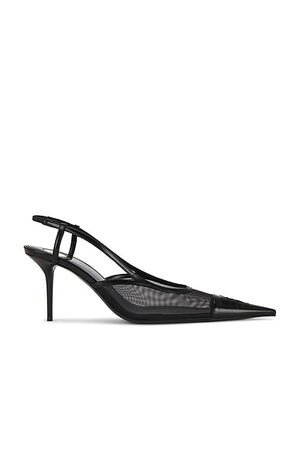 Saint Laurent Renee Slingback Pump - Nero