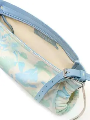 MAISON MARGIELA Floral Print Canvas Messenger Bag