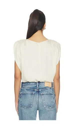 Moussy Vintage Satin Shell Cap Top