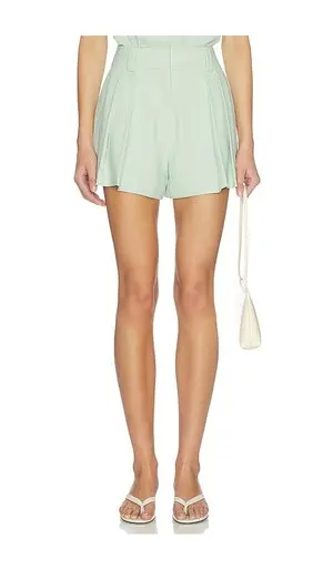Generation Love Willa Lightweight Crepe Shorts - Mint