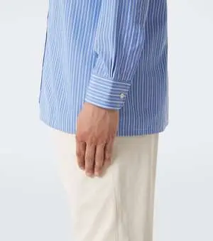 Charvet Striped Cotton Poplin Shirt