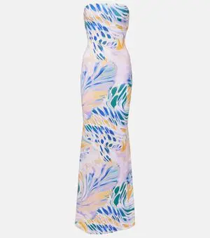 ALEXANDRA MIRO Elodie Printed Maxi Dress - Multicoloured
