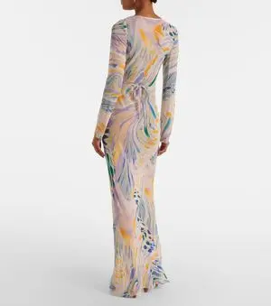 ALEXANDRA MIRO Lois Printed Maxi Dress