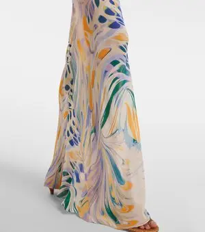 ALEXANDRA MIRO Lois Printed Maxi Dress